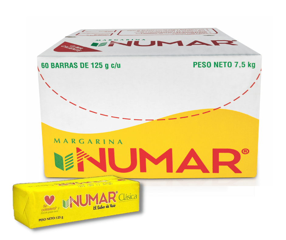 MARGAR/NUMAR BARRA 60 BARRAS - Joyca Food